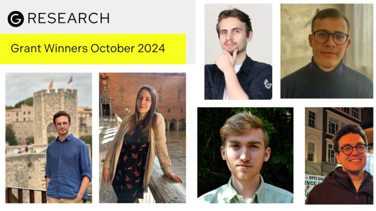 G-Research July 2024 Grant Winners | G-Research