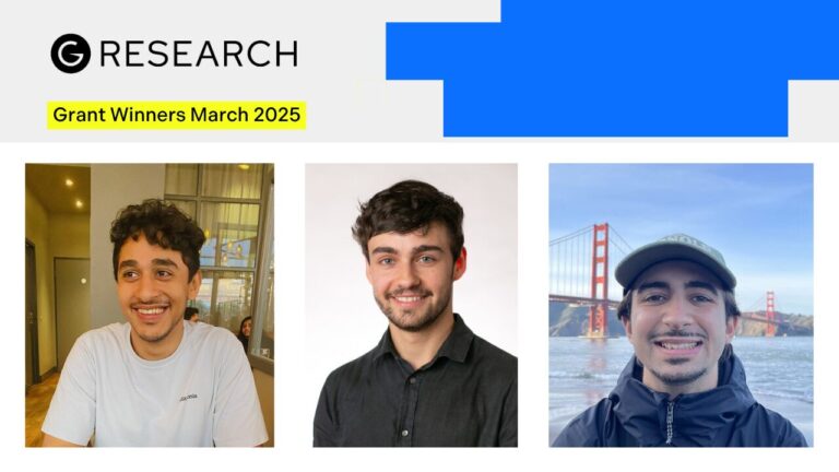 G-Research March 2025 Grant Winners | G-Research